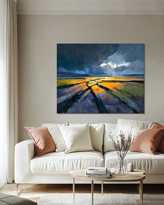 ② Chrystian Milanowski - Dramatic Fields - XL — Kunst | Schilderijen ...