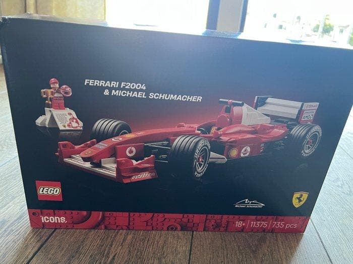 ② Lego Set - 11375 - Icons - Ferrari F2004 & Michael (a162871003 ...