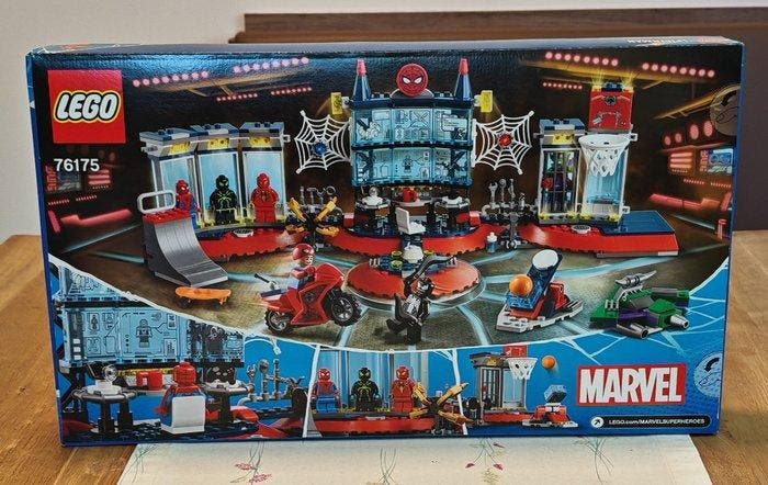 ② Lego Set - 76175 - Spider-Man - Attack on the Spider Lair – — Jouets ...