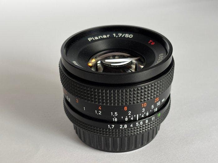② Carl Zeiss Planar 50mm F/1.7 T* Leitax Converted to Nikon F ...