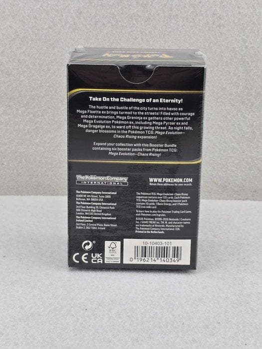 ② Pokémon Booster bundle - Mega Evolution Chaos Rising - (a163106240 ...