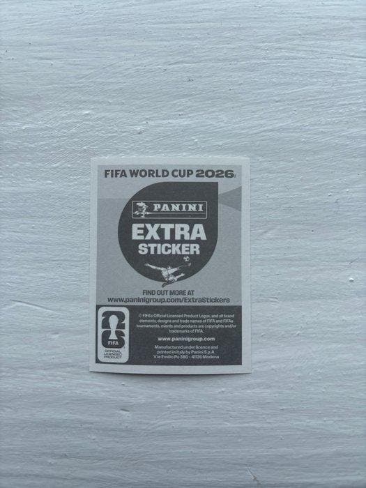 ② 2026 Panini World Cup 2026 - Gold Lamine Yamal Extra sticker ...