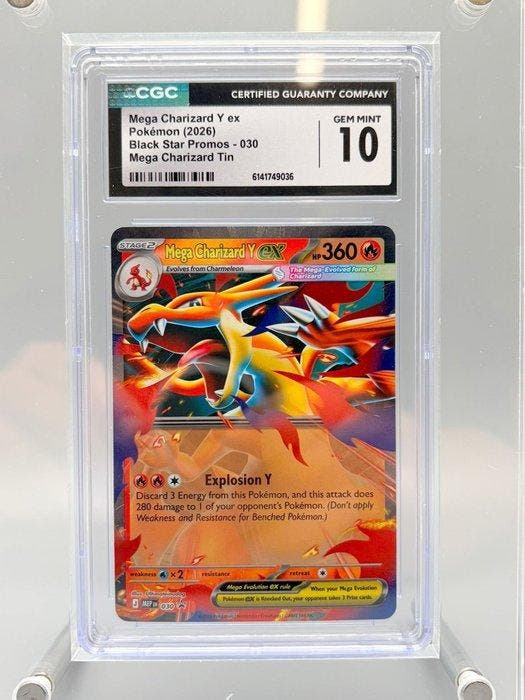 ② Pokémon Graded card - Mega Charizard Y ex - Mega Charizard ...
