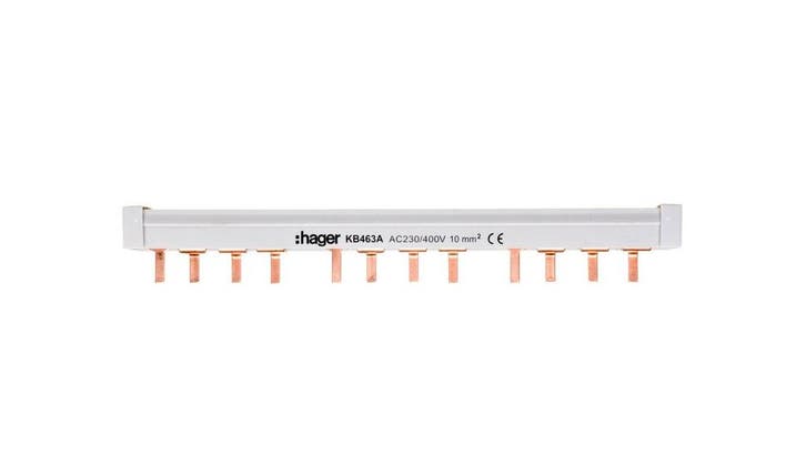 ② Hager KB Comb Rail - KB463A — Elektriciteit en Kabels — 2dehands
