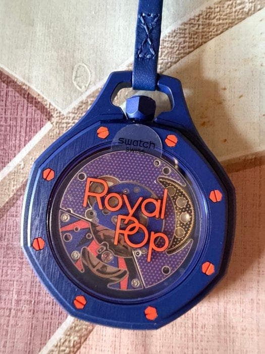 ② Swatch - Audemars Piguet x Swatch - Royal Pop - Orenji Hachi ...