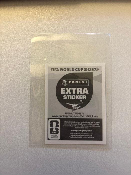 ② 2026 Panini FIFA World Cup 2026 Kylian Mbappé Extra sticker ...