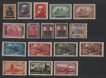 ② Territoire du bassin de la Sarre 1920/1934 - non utilisée (a163219640 ...