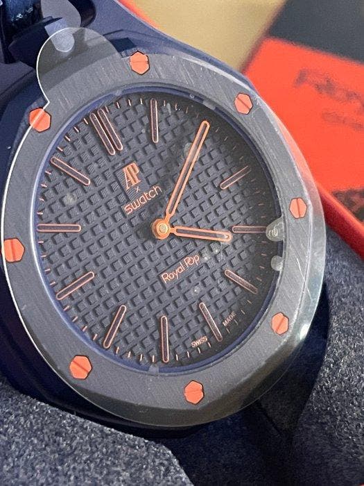 ② Swatch - Audemars Piguet x Swatch - Royal Pop - Orenji Hachi ...