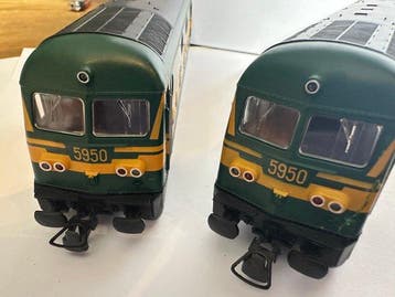② Roco H0 - 63998 - Diesellocomotief (1) - 2x Serie 59 - NMBS ...