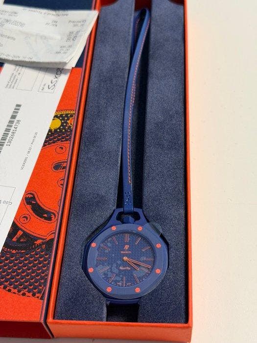 ② Swatch - Audemars Piguet x Swatch - Royal Pop - Orenji Hachi ...