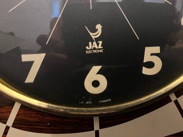 ② Horloge - Jaz Electronic - Moderne du milieu de siècle (a163151521 ...