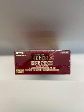 ② Bandai - 24 Booster box - One Piece - PRB02 THE BEST VOL. (a162837373 ...
