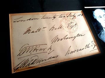 ② Sir Thomas Masterman, Admiral George Dundas - Signed Sir (a163209310 ...