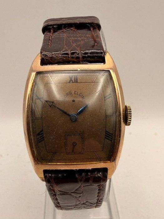 ② Elgin Watch Company - Lord Elgin - Art Deco - 14k Gold (a163120057 ...