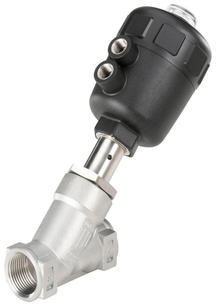② NPT 1 NC Pneumatische 2-weg Vrijstroomafsluiter RVS - 2000 ...