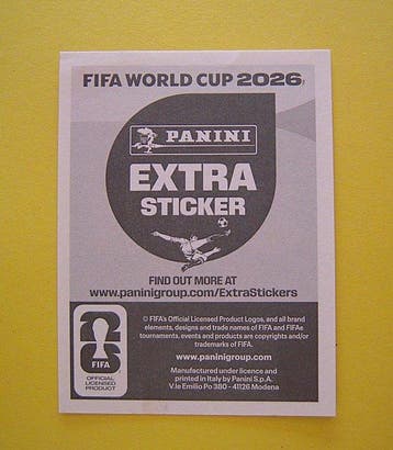 ② Panini USA 2026 World Cup - Mohamed Salah - Extra sticker ...